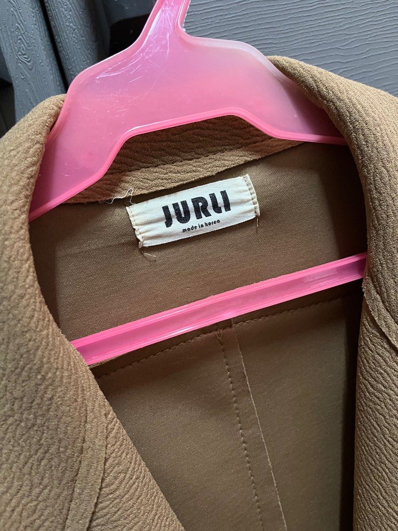 HQ Brown Jacket, Women's Fashion, Coats, Jackets and Outerwear on Carousell