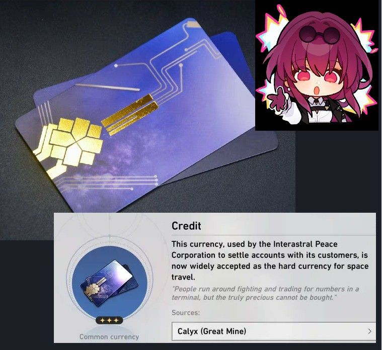 HSR Real Credit-like Collectible Card but No actual Honkai Star Rail ...