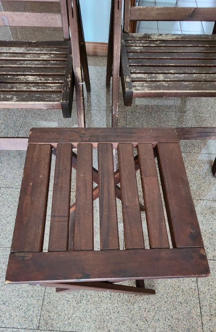 IKEA outdoor chairs and table - NAMMARO, Furniture & Home Living ...