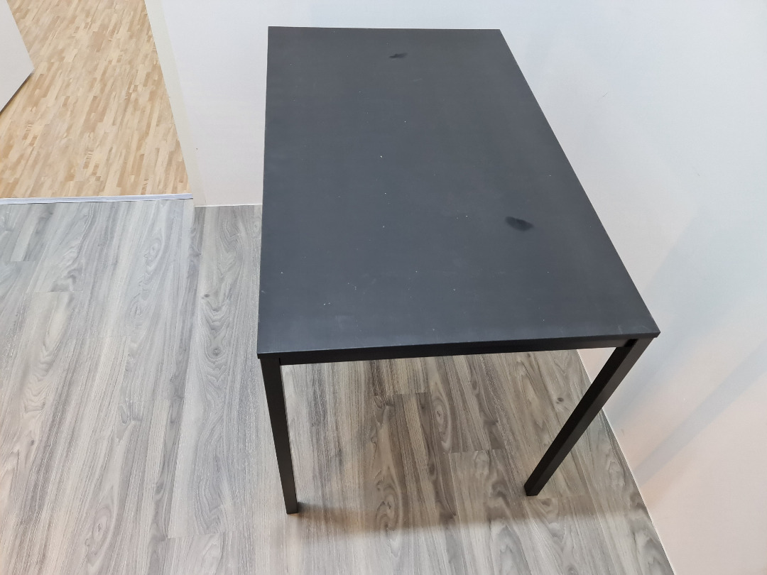 IKEA TARENDO/SANDSBERG Table Black/Brown, Furniture & Home Living ...