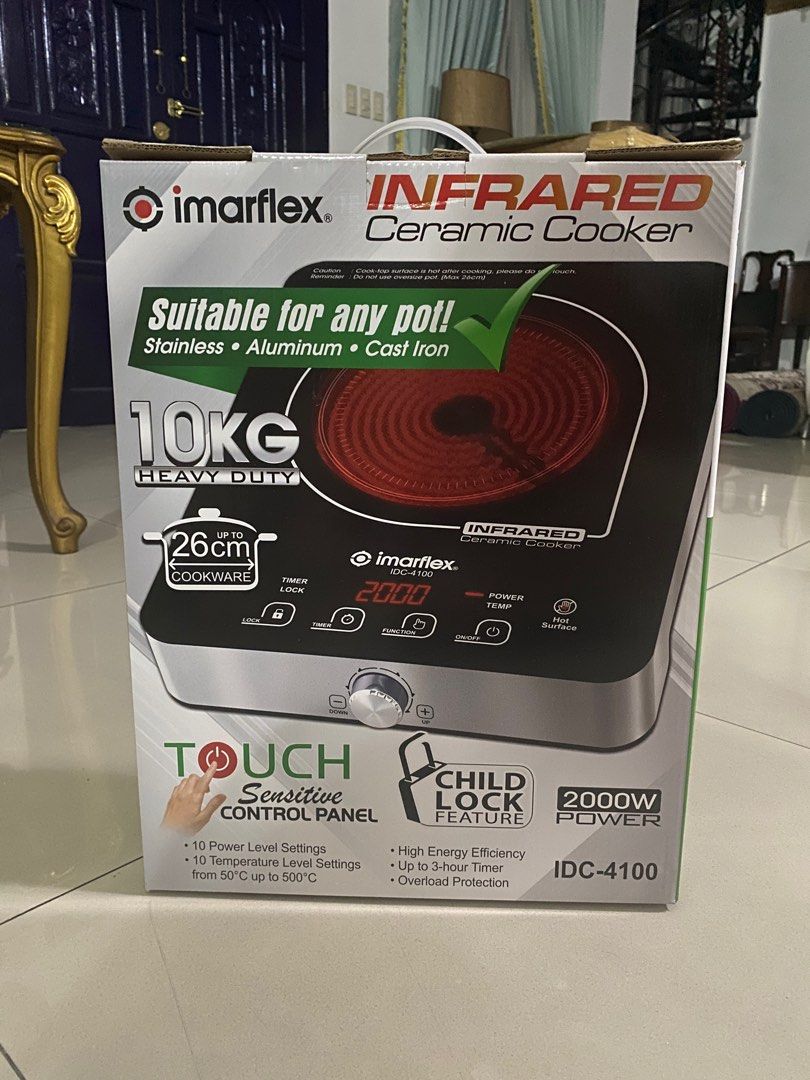 Imarflex Induction (Infrared Ceramic Cooker), TV & Home Appliances ...
