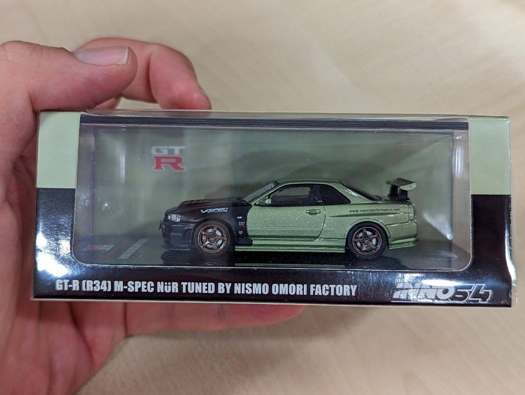 Inno Models Inno64 Nissan Skyline GT-R (R34) GTR M-Spec NUR Tuned By ...