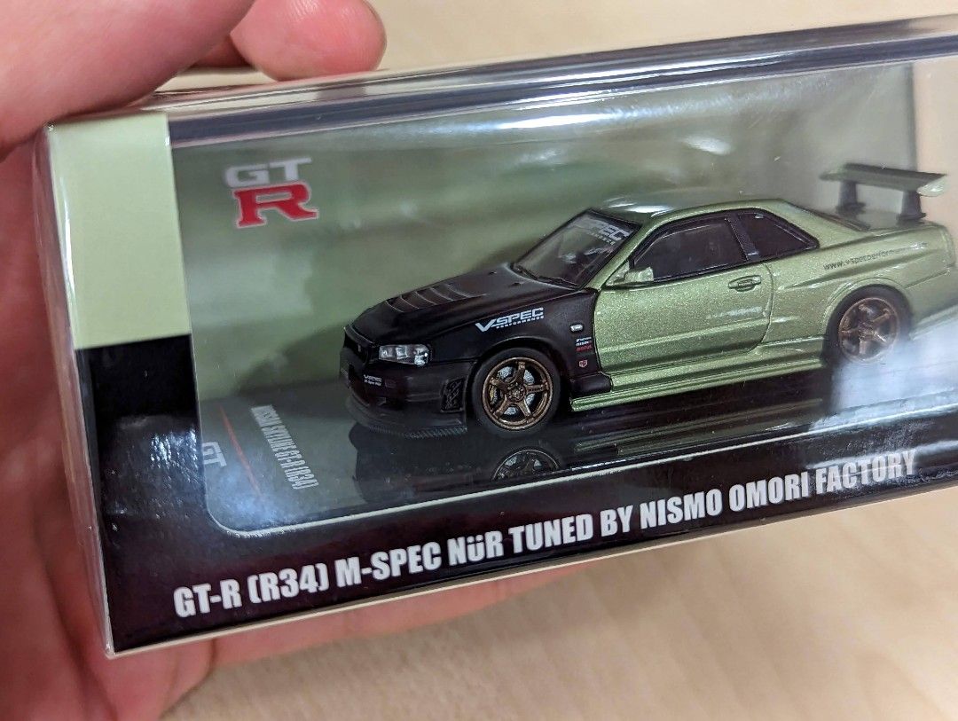 Inno Models Inno64 Nissan Skyline GT-R (R34) GTR M-Spec NUR Tuned By ...