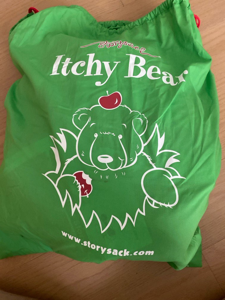 Itchy bear story sack, Babies & Kids, Infant Playtime on Carousell
