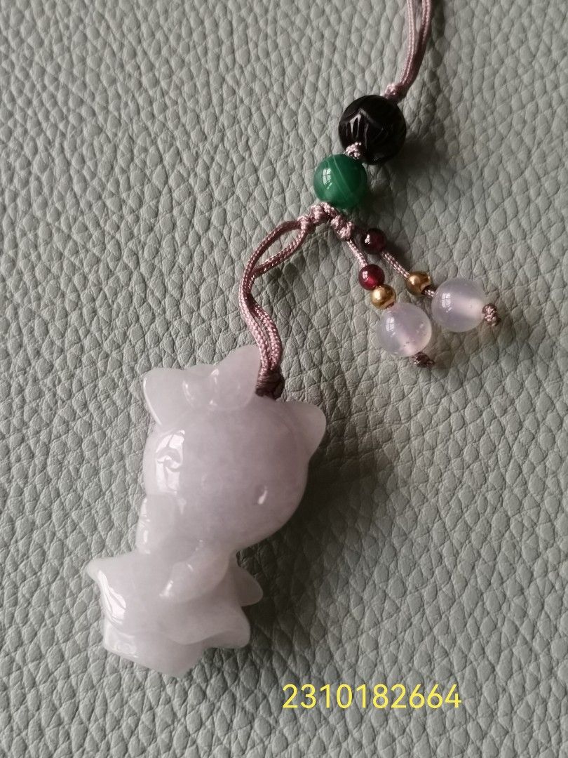 Jadeite Hello kitty hanging accessory, Women's Fashion, Jewelry ...