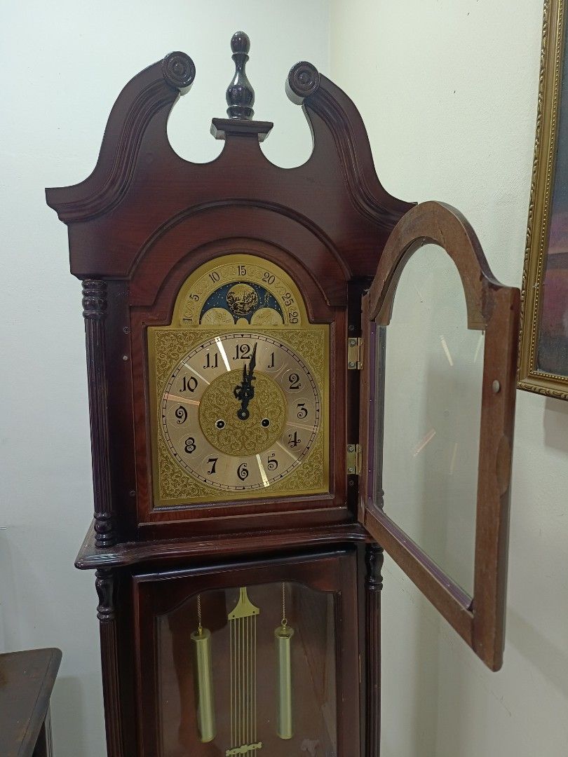 Jam Antik / Antique Clock, Furniture & Home Living, Home Decor, Clocks ...