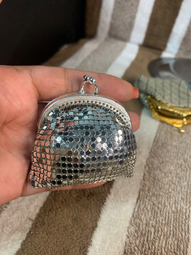 Japan rare cute metal mesh small purse, Women's Fashion, Bags & Wallets ...