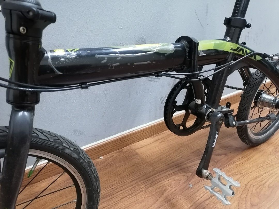 Java x3 folding bike, 3 speed internal gears, Sports Equipment, Bicycles & Parts, Bicycles on ...