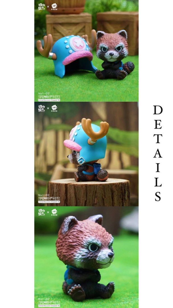 JK Studio - Animal Series - Raccoon Chopper, Hobbies & Toys, Toys ...