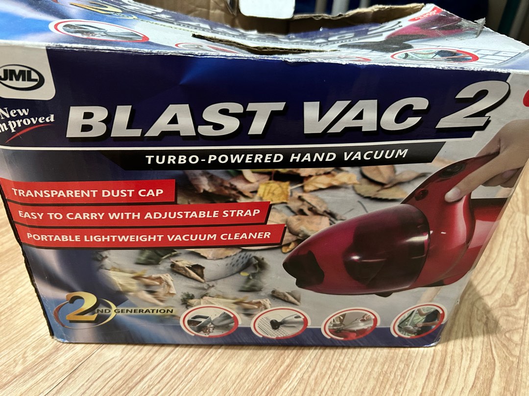 JMl Blast Vac2 - 2 in 1 -Vacuum and blower, TV & Home Appliances ...