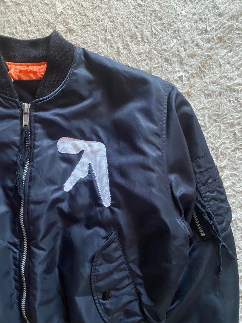 Kapsula Aphex Twin MA-1 Jacket, Men's Fashion, Activewear on Carousell