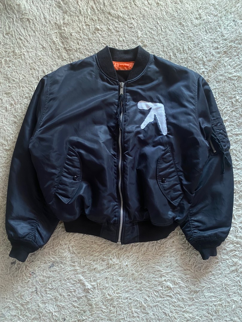 Kapsula Aphex Twin MA-1 Jacket, Men's Fashion, Activewear on Carousell