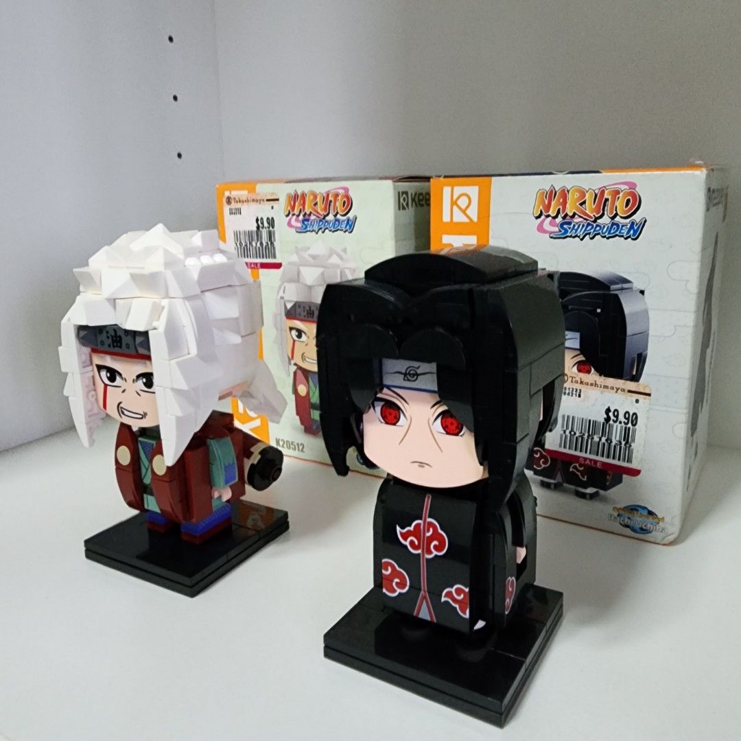 Keeppley Itachi + Jiraiya, Hobbies & Toys, Toys & Games on Carousell