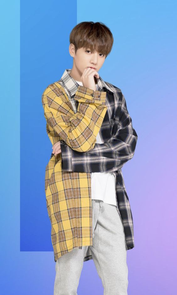 Kemeja BTS | Jungkook | Suga |Plaid Multi Color Blouse, Fesyen Wanita ...