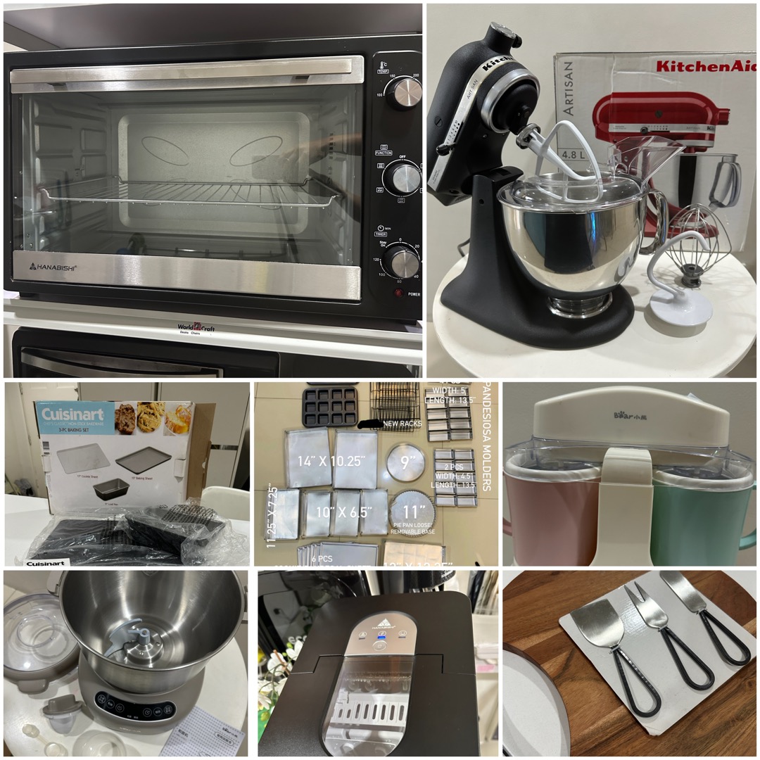 KitchenAid Mixer, Oven 90L, Dough Mixer, Ice Maker, Ice Cream Maker ...