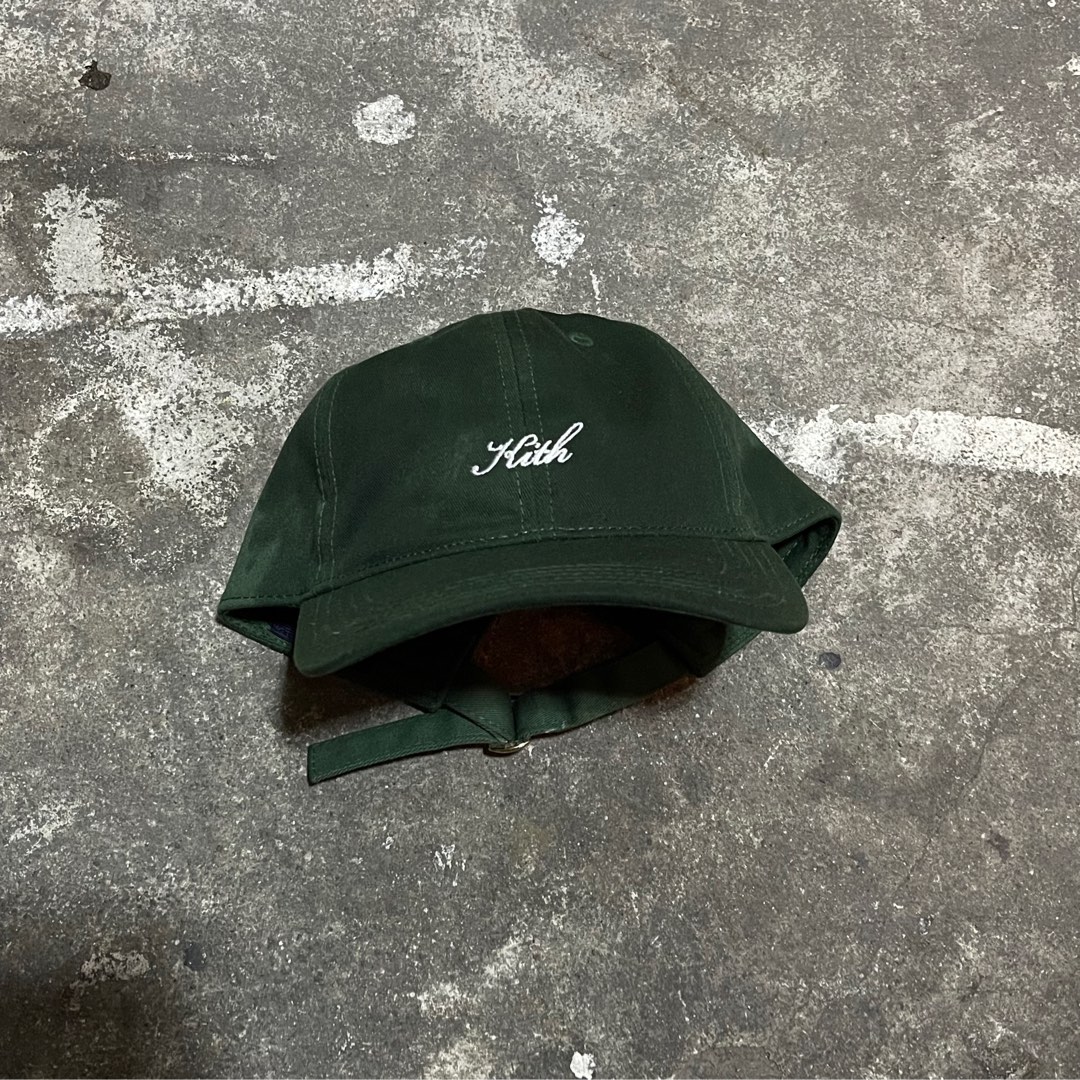 Kith Script Cap (Jungle Green) “Authentic”, Men's Fashion, Watches ...