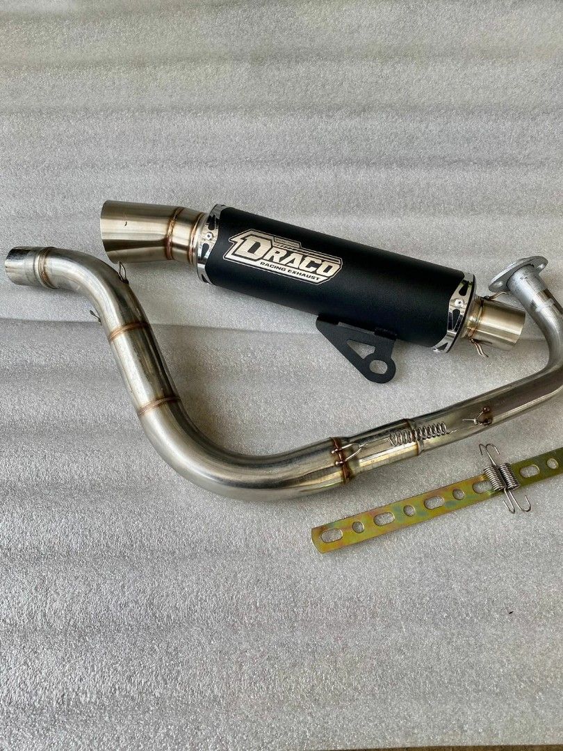Knalpot Racing Original DRACO Samlong all motor matic, Motor di Carousell
