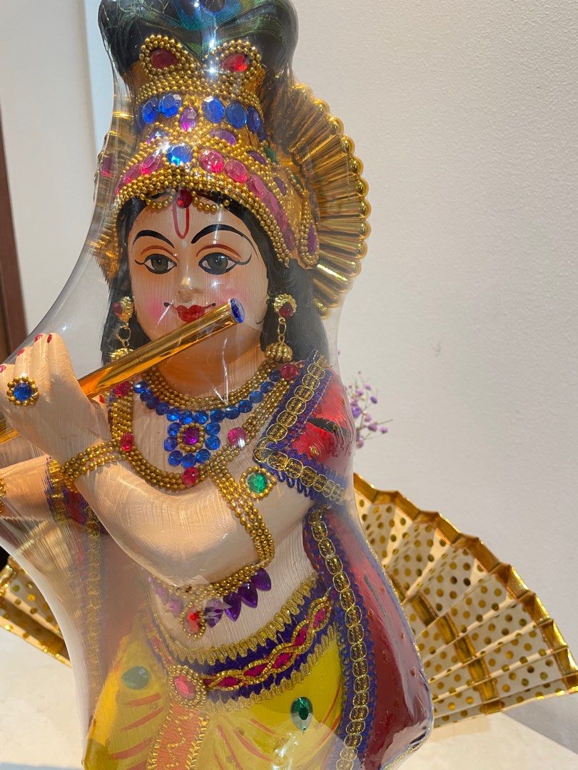 Krishna Rukmini Idols, Furniture & Home Living, Home Decor, Other Home ...