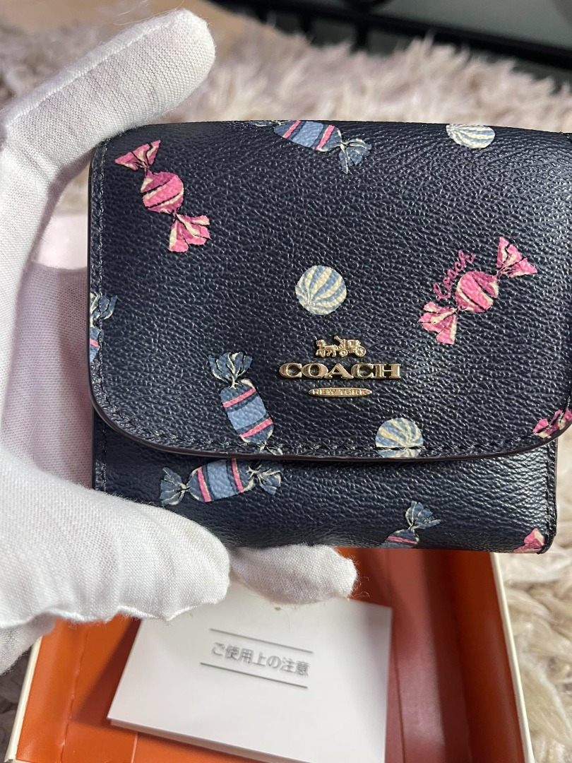 LAST PRICE SALE! AUTHENTIC!COACH Candy Wallet | Wallet, Coach, Leather ...