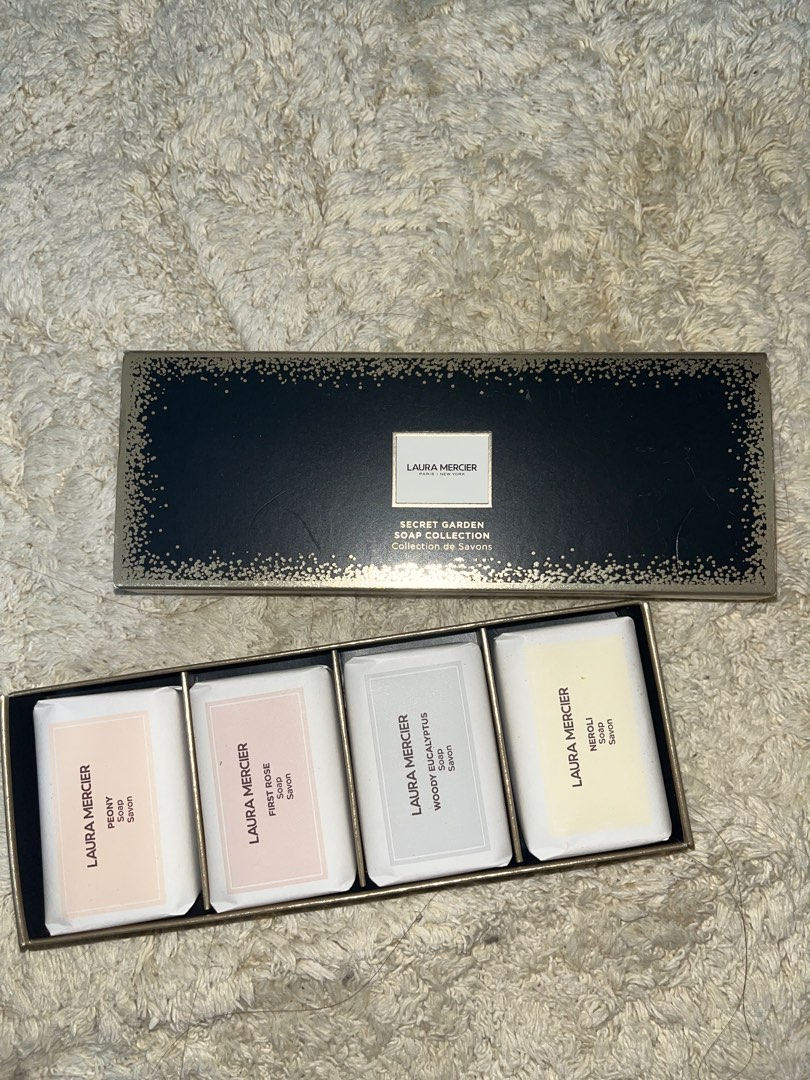 Laura Mercier Secret Garden Soap Collection, Beauty & Personal Care, Bath & Body, Bath on Carousell