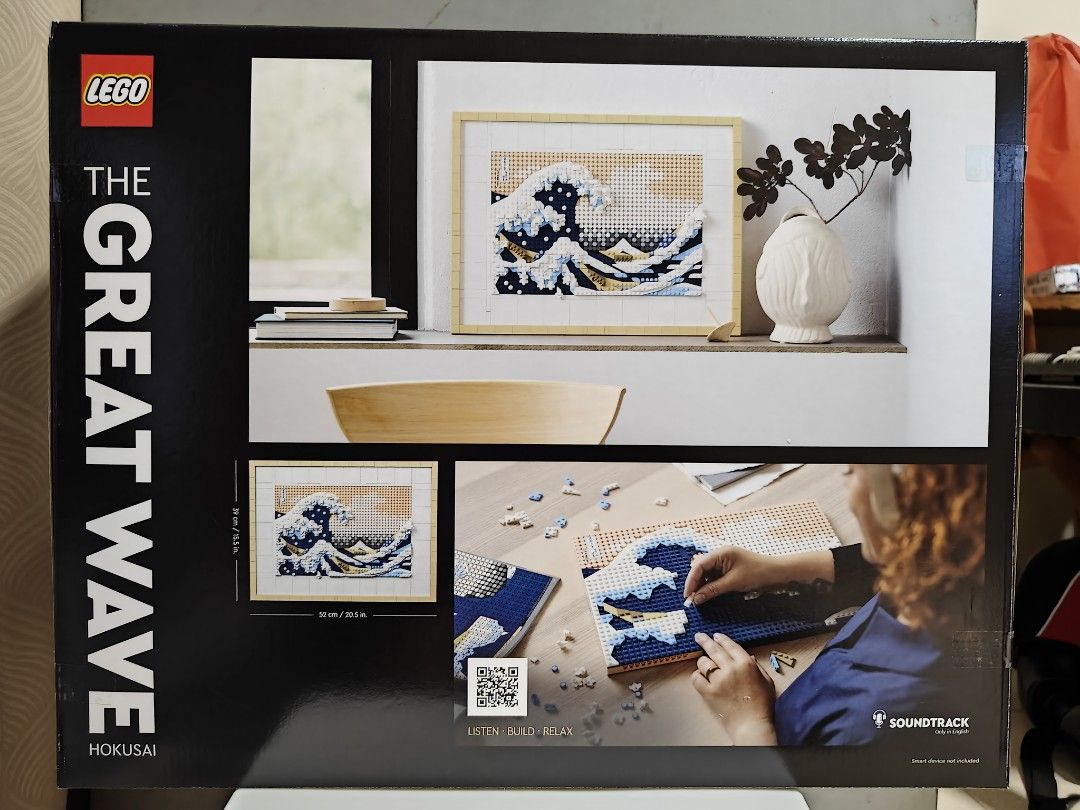 Lego 31208 - The Great Wave Hokusai, Hobbies & Toys, Toys & Games on ...