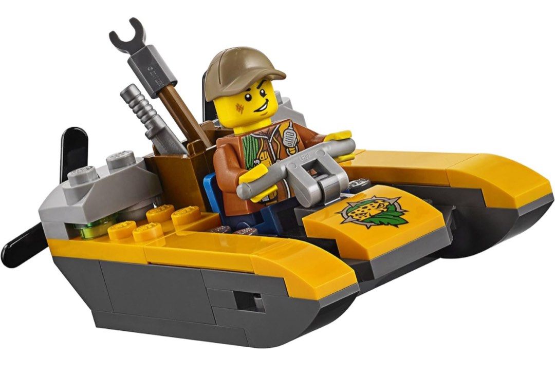 LEGO City Jungle Explorers Jungle Starter Set 60157 Building Kit (88 ...