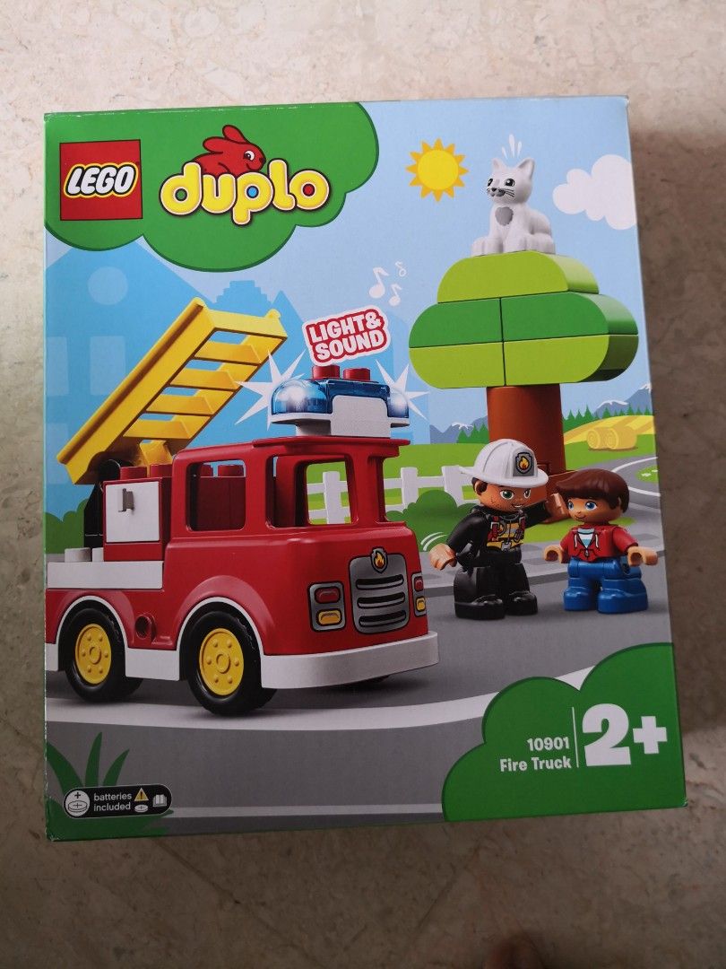 Lego Duplo 10901 Fire Truck (with light & sound), Hobbies & Toys, Toys ...
