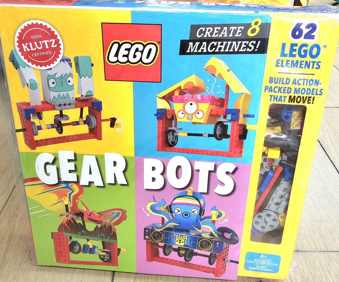 Lego Gear Bots, Hobbies & Toys, Toys & Games on Carousell