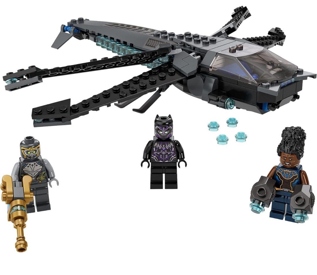 LEGO Marvel Black Panther Dragon Flyer 76186 Building Kit Toy; Create ...