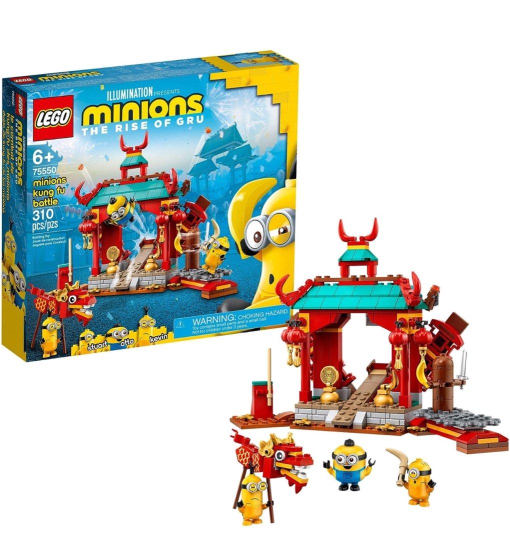 LEGO Minions Kung Fu Battle (75550), Hobbies & Toys, Toys & Games on ...