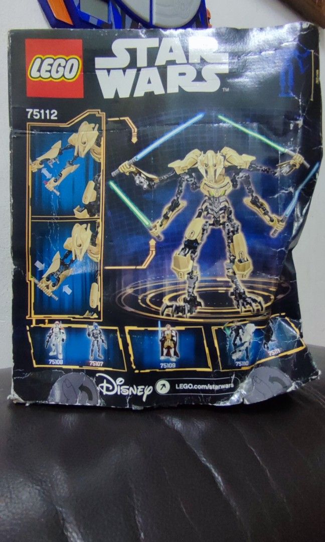 Lego Star Wars 75112 General Grievous Buildable Figure - Lego Speed ...