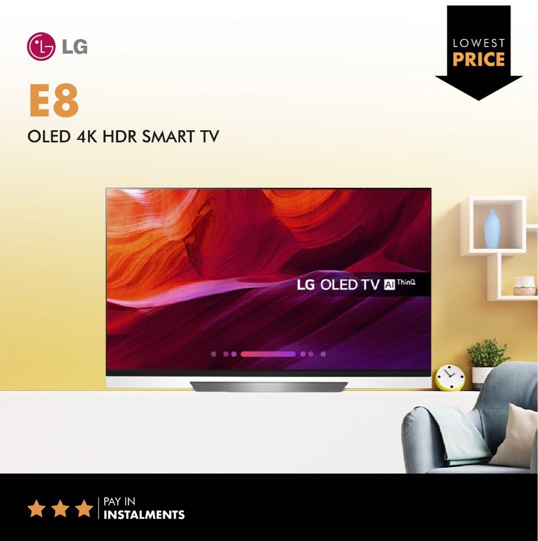 LG OLED E8 4K Smart TV, TV & Home Appliances, TV & Entertainment, TV on Carousell