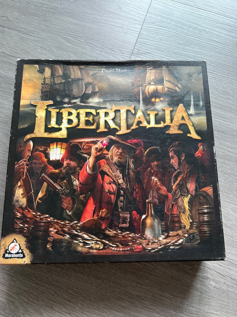 Libertalia board game, Hobbies & Toys, Toys & Games on Carousell