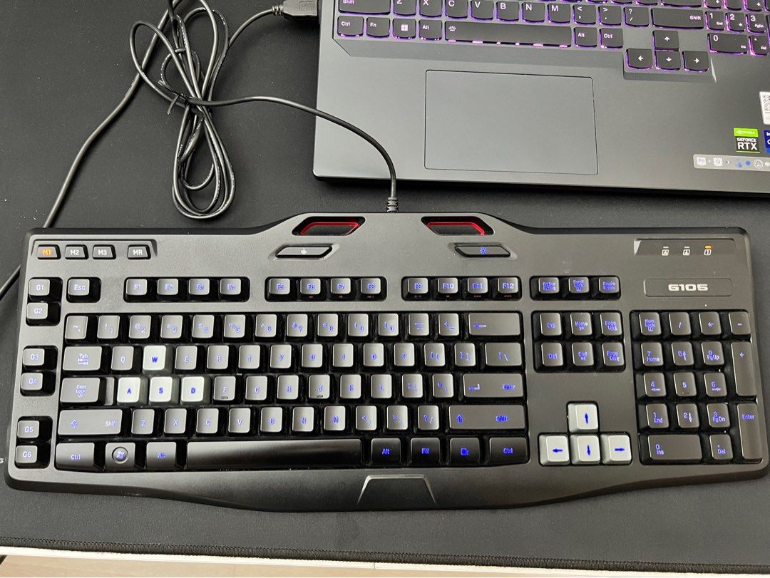 Logitech G105 Keyboard Gaming, Computers & Tech, Parts & Accessories, Computer Keyboard on Carousell