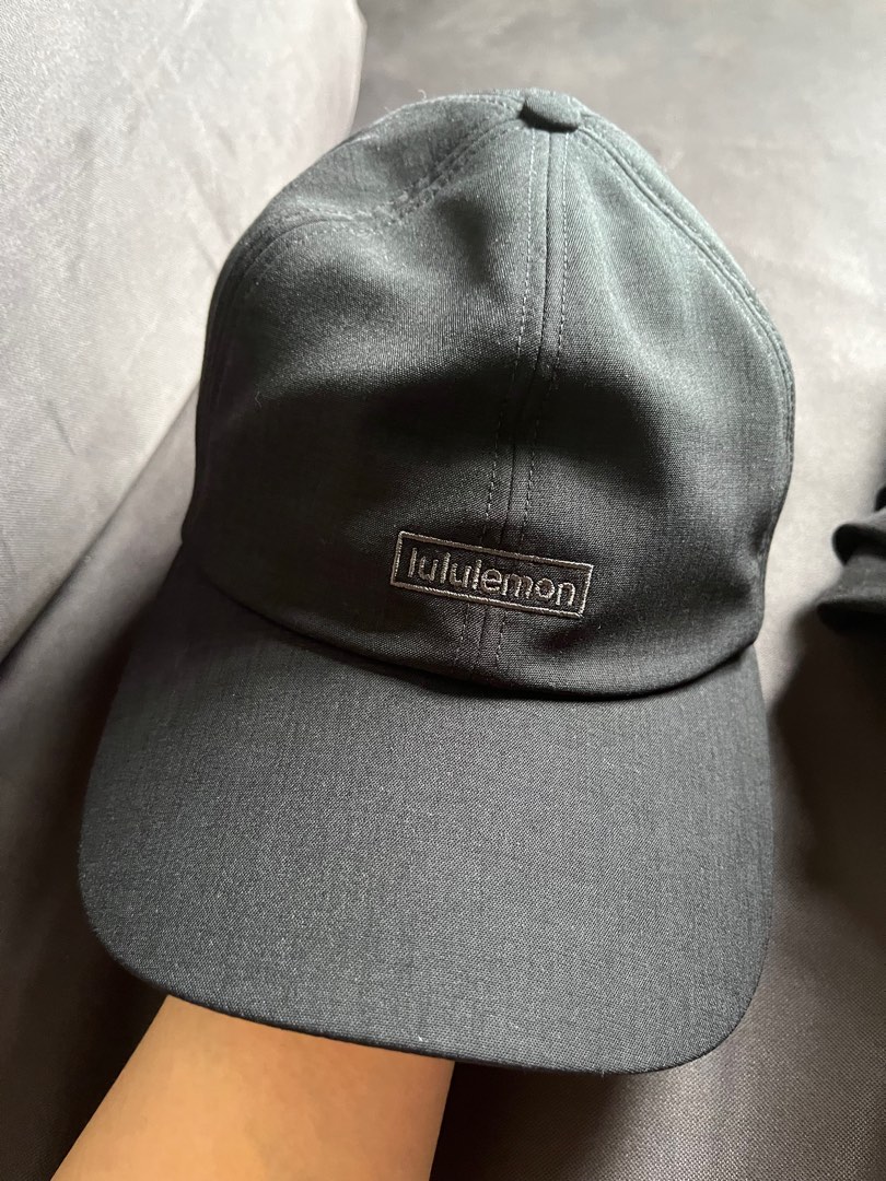Lululemon cap black, Women's Fashion, Activewear on Carousell