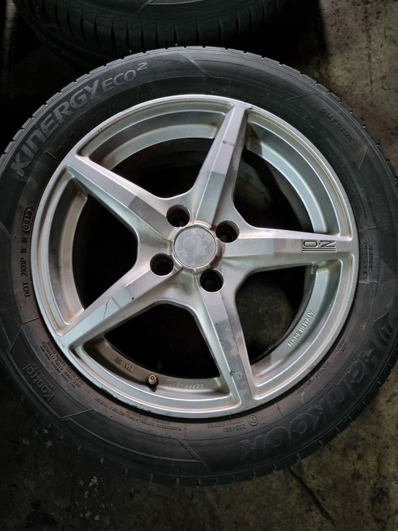 (MADE IN ITALY) O.Z RACING 16 inch rim(4x100), Car Accessories, Tyres ...