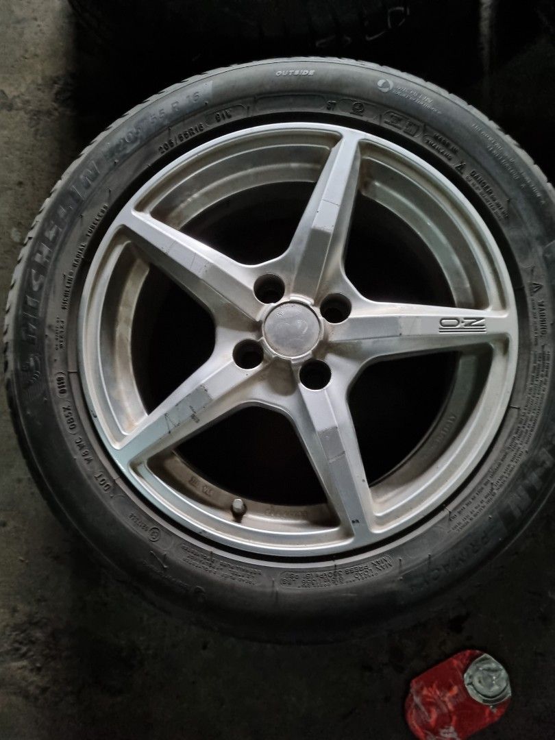 (MADE IN ITALY) O.Z RACING 16 inch rim(4x100), Car Accessories, Tyres ...