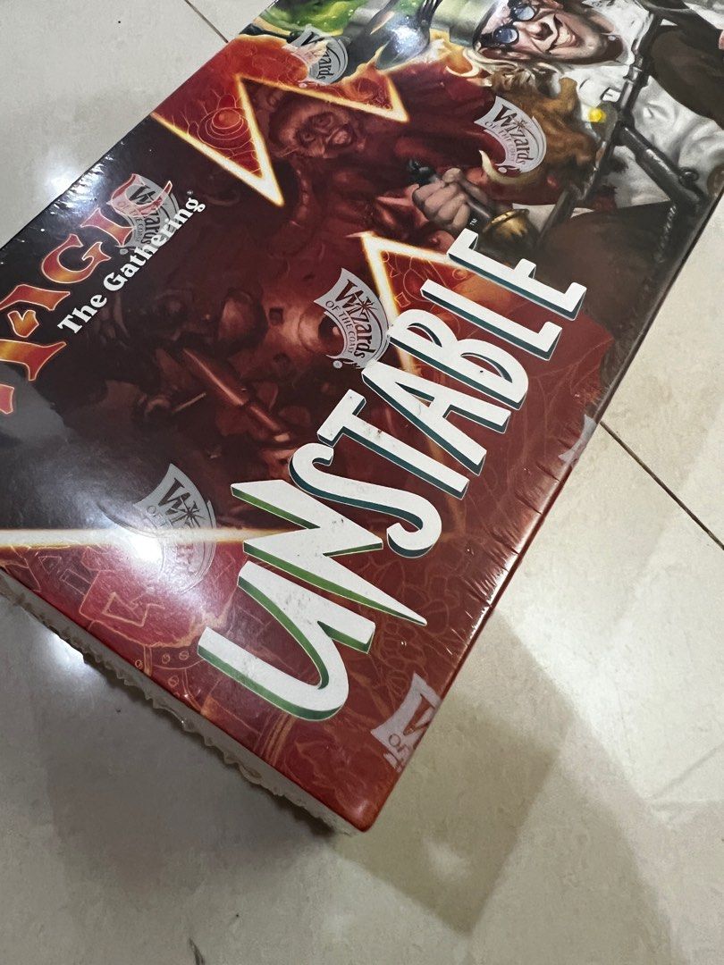 Magic The Gathering Sealed Unstable Box, Hobbies & Toys, Toys & Games ...