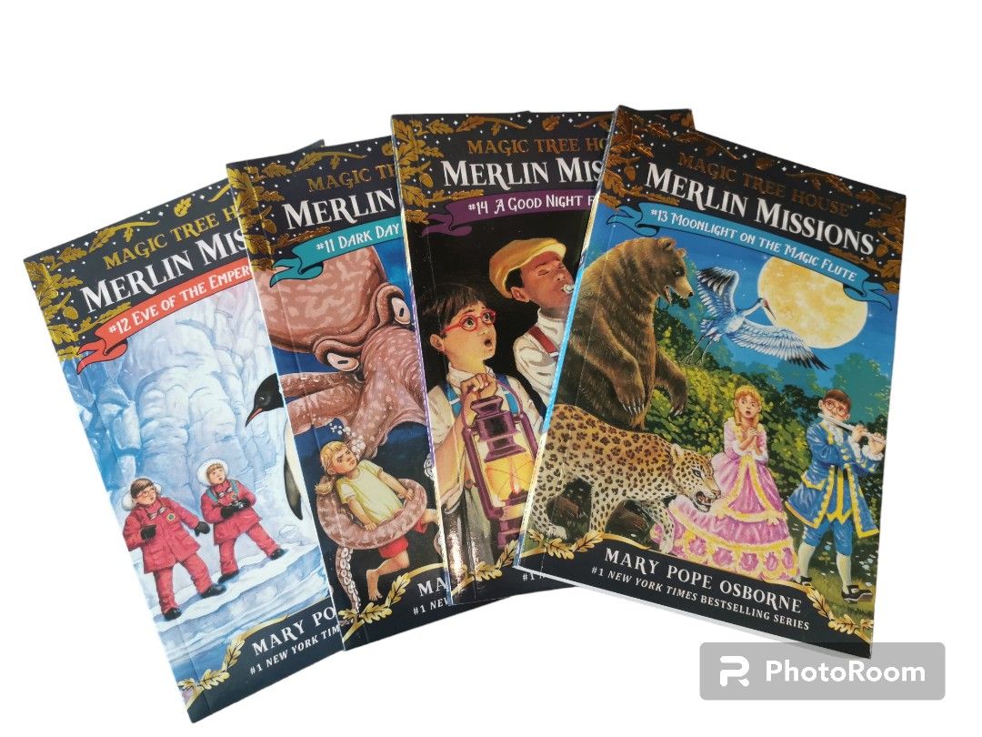 Magic Tree House Merlin Missions Book Set #1-27, Hobbies & Toys, Books ...