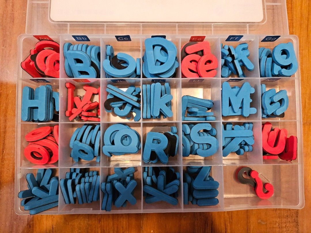 Magnet Foam Letters Hobbies And Toys Toys And Games On Carousell