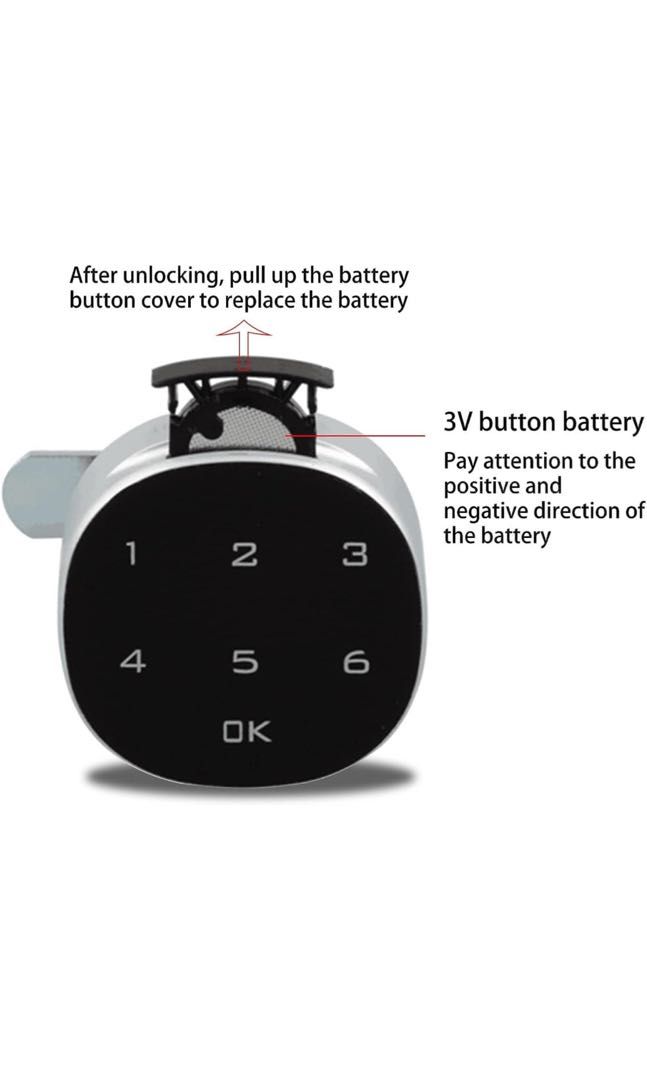 Mail box letter box digital lock keyless, Furniture & Home Living ...
