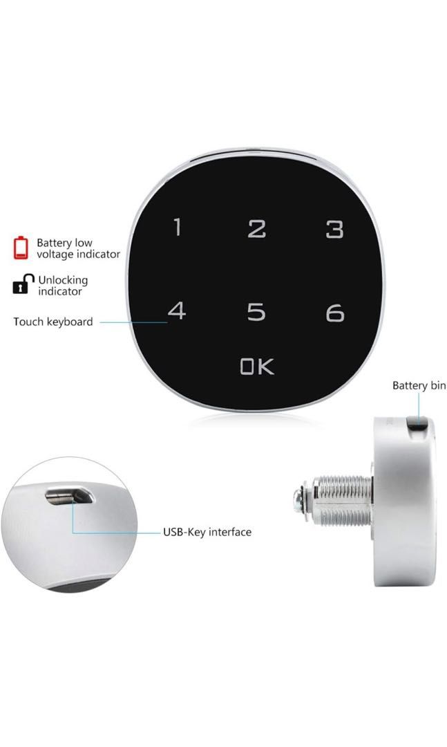 Mail box letter box digital lock keyless, Furniture & Home Living ...