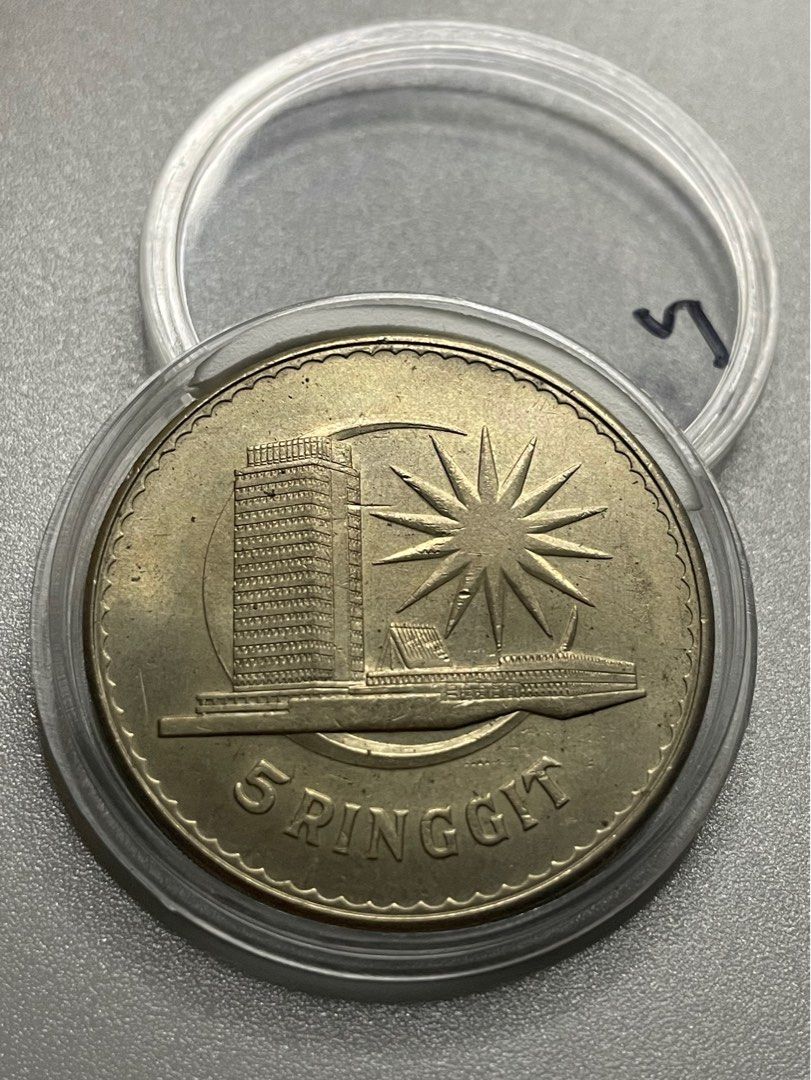 Malaysia RM5 1971 Tunku Abdul Rahman duit lama syiling, Hobbies & Toys ...