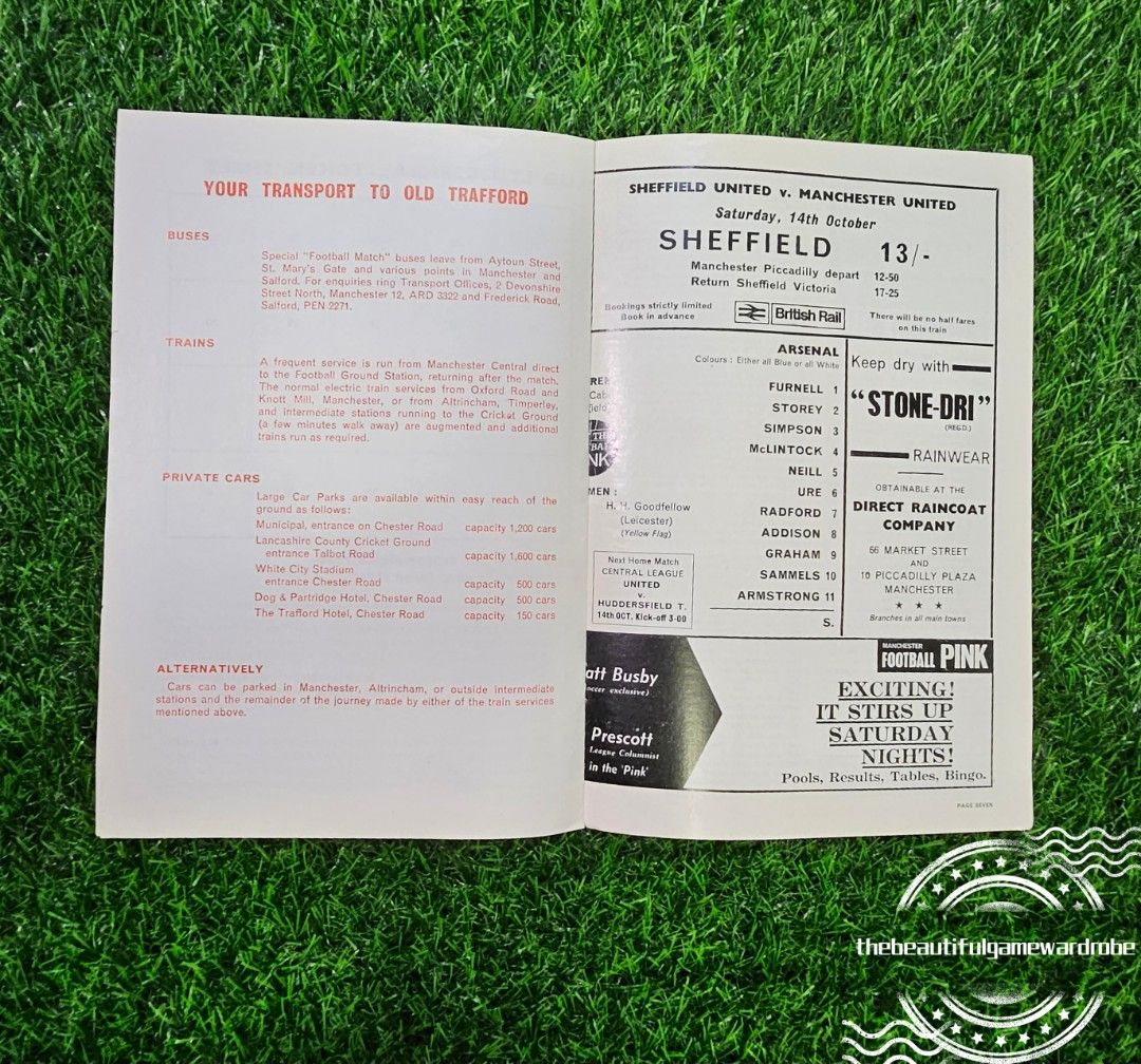 Rare Manchester United home programmes(European Champions), Hobbies ...