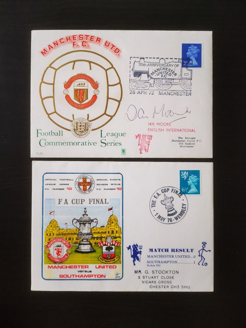 Manchester Utd F.C. 1972 70th Anniversary & Manchester Utd vs ...