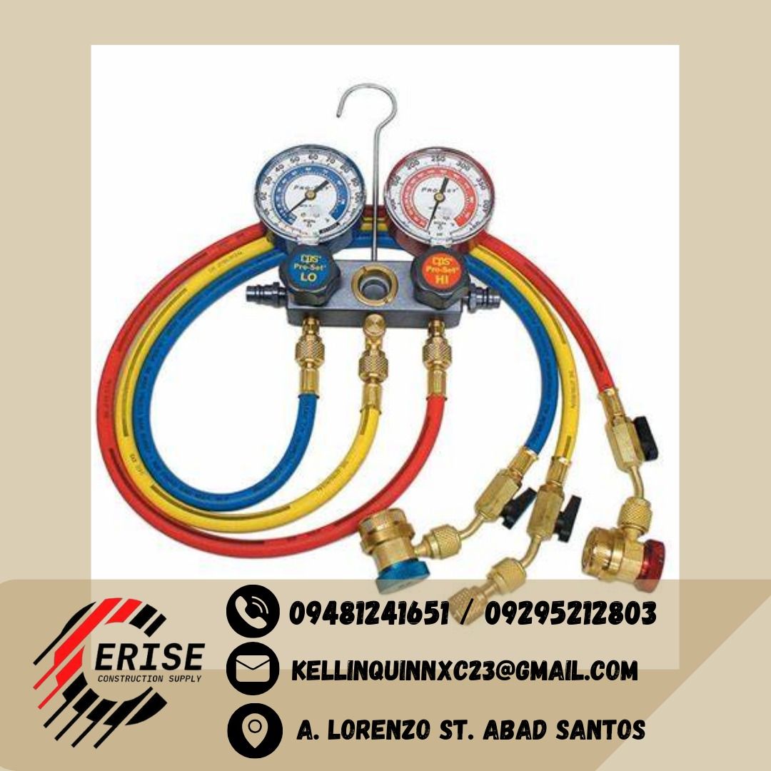Manifold Gauge Set, Commercial & Industrial, Construction Tools ...