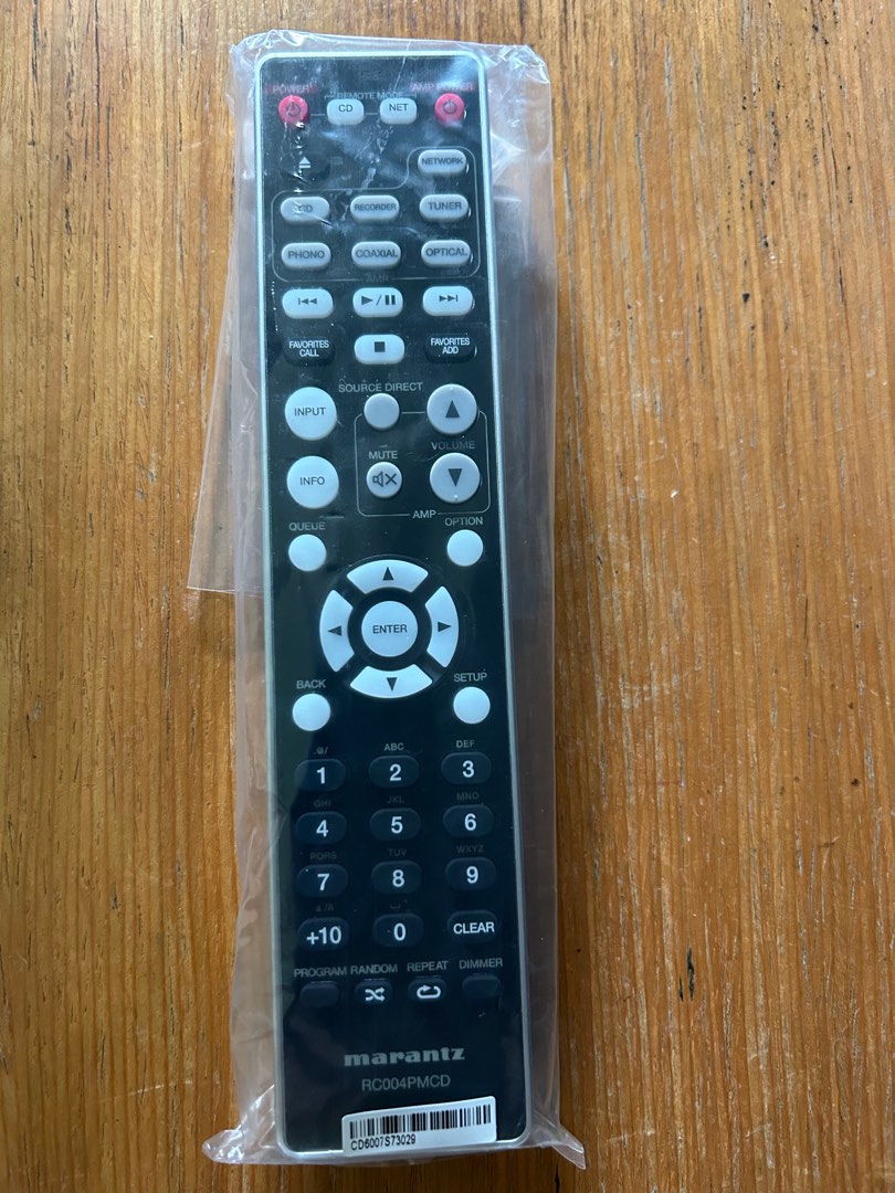 Marantz Remote Controller RC004PMCD, TV & Home Appliances, TV & Entertainment, Entertainment ...