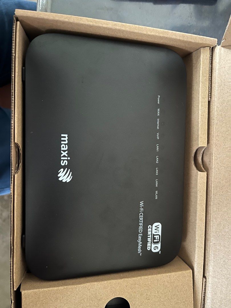 Maxis Wifi 6 router, Computers & Tech, Parts & Accessories, Networking ...