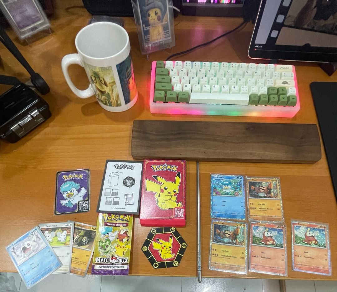 McDonald’s Pokémon Match Battle Happy Meal Pokemon PTCG 2023 Fuecoco 002/015 Quaxly 003/015 ...