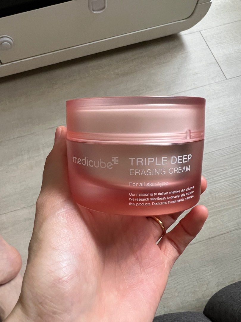 Medicube triple deep erasing cream, Beauty & Personal Care, Face, Face ...